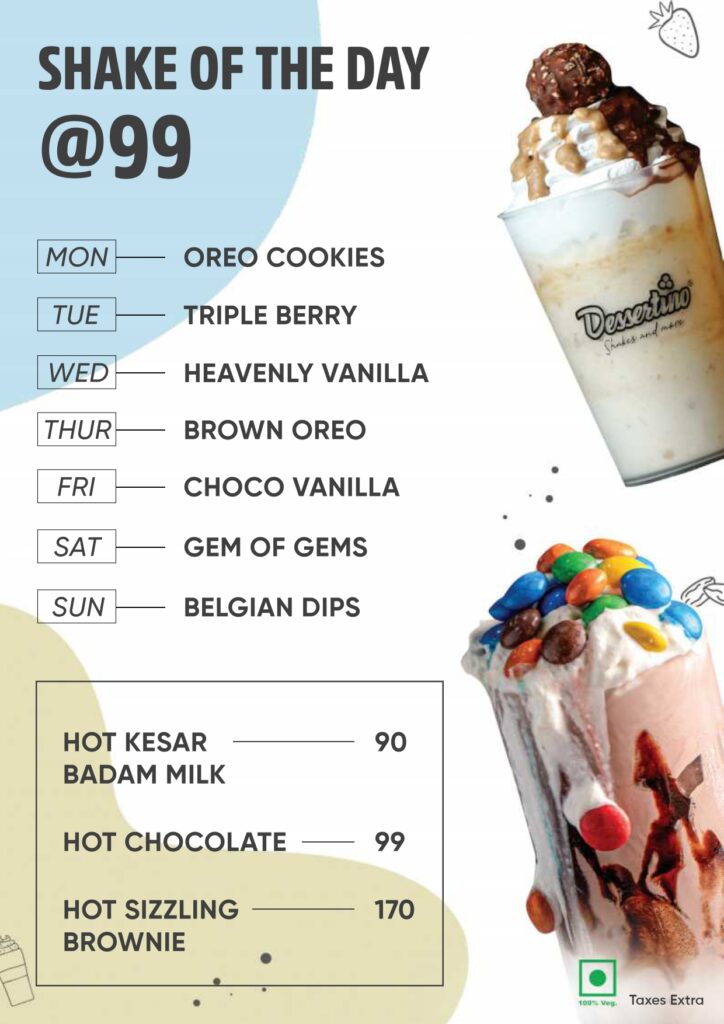 Our Menu – Dessertino